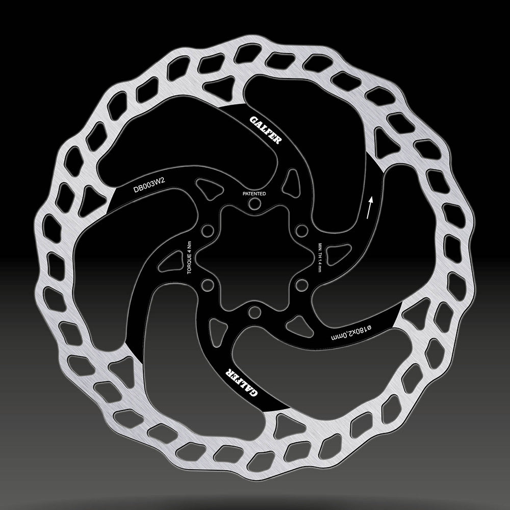 Galfer MTB Disc Wave Fixed Rotor 6-Bolt / 2mm Thick – Sprockets Cycles