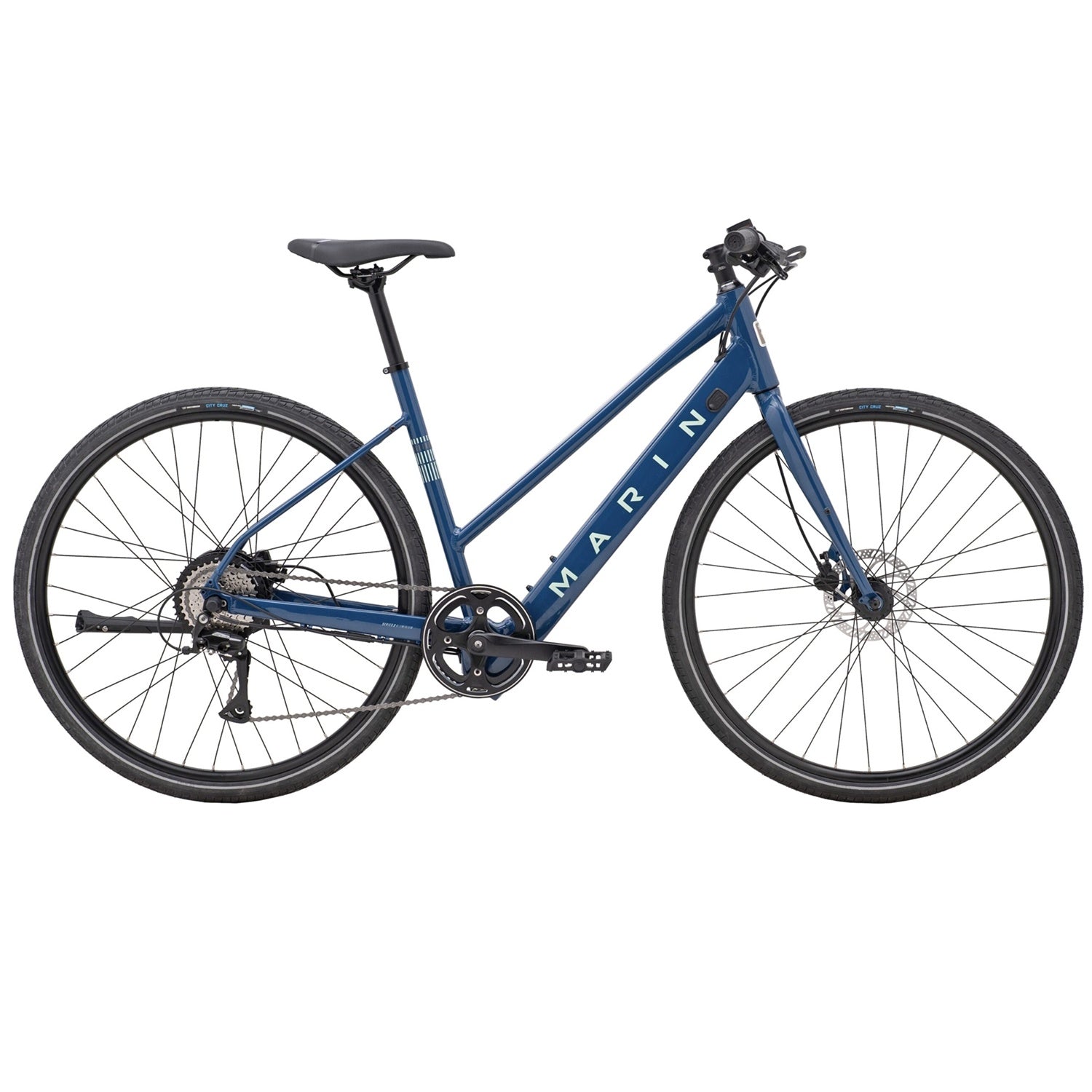 Marin Fairfax E ST Electric Hybrid Bike 2024 – Sprockets Cycles