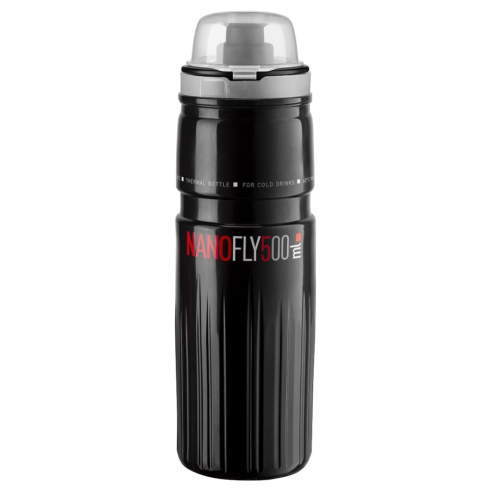 Elite Nano Fly Thermal Bottle with MTB Cap 500ml – Sprockets Cycles