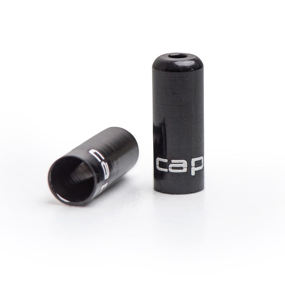 Capgo OL Open End Caps - Black / Alloy / 50 Pack – Sprockets Cycles