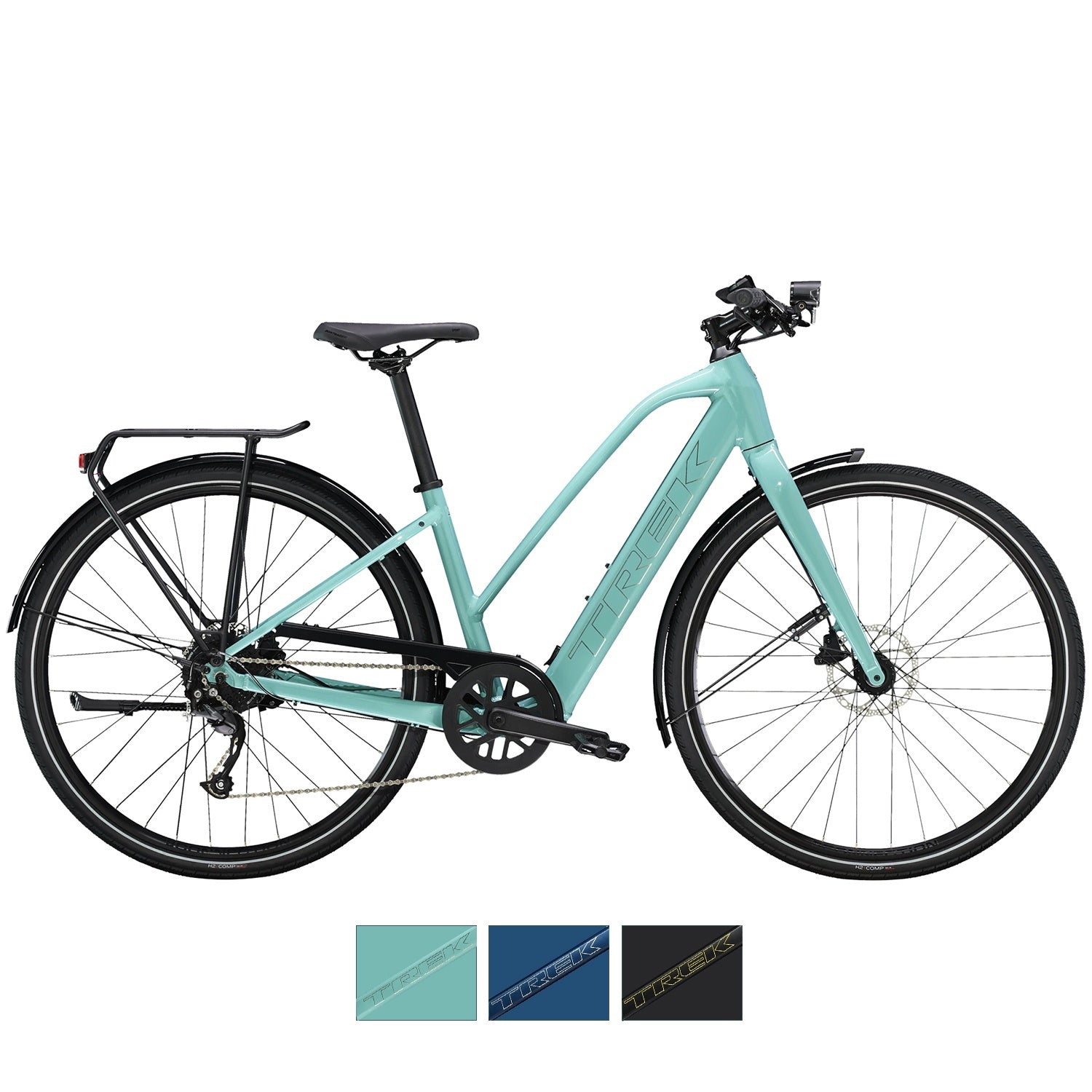 Trek FX+ 2 Stagger Electric Hybrid Bike 2023 – Sprockets Cycles